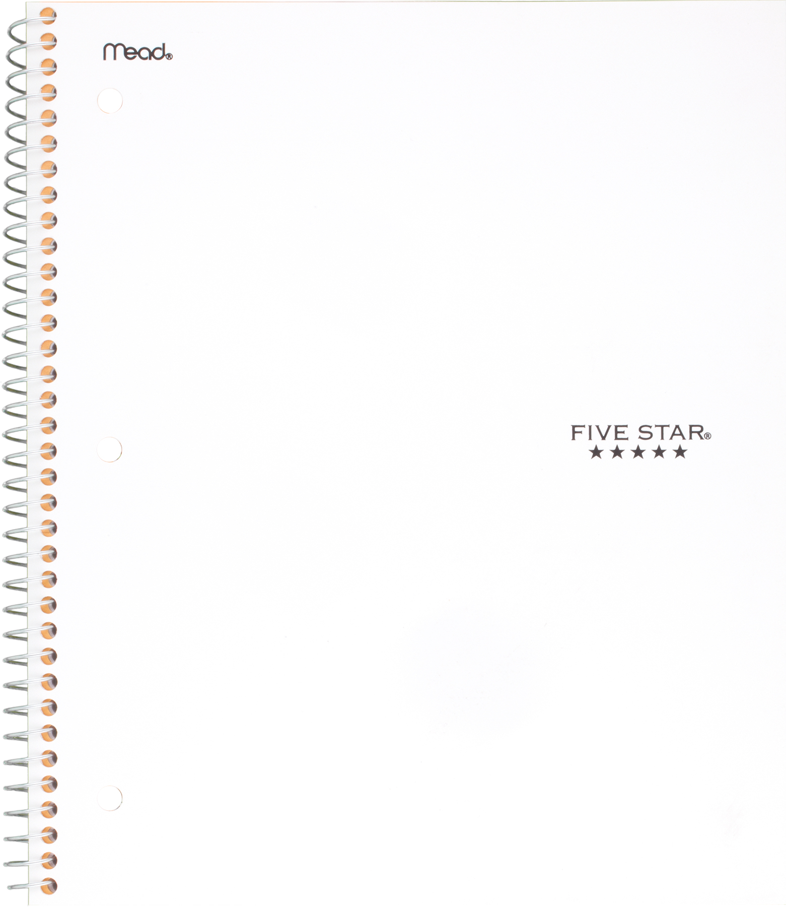 Five Star Wirebound, 1-Subject Notebook, 11" X 8.5", 100 Sheets - ACCO ...