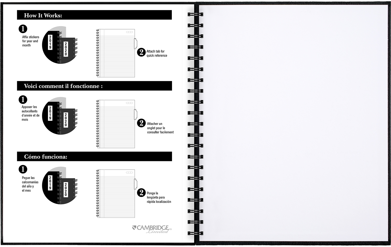 Cambridge Limited™ Hardcover Business Notebook - ACCO Canada