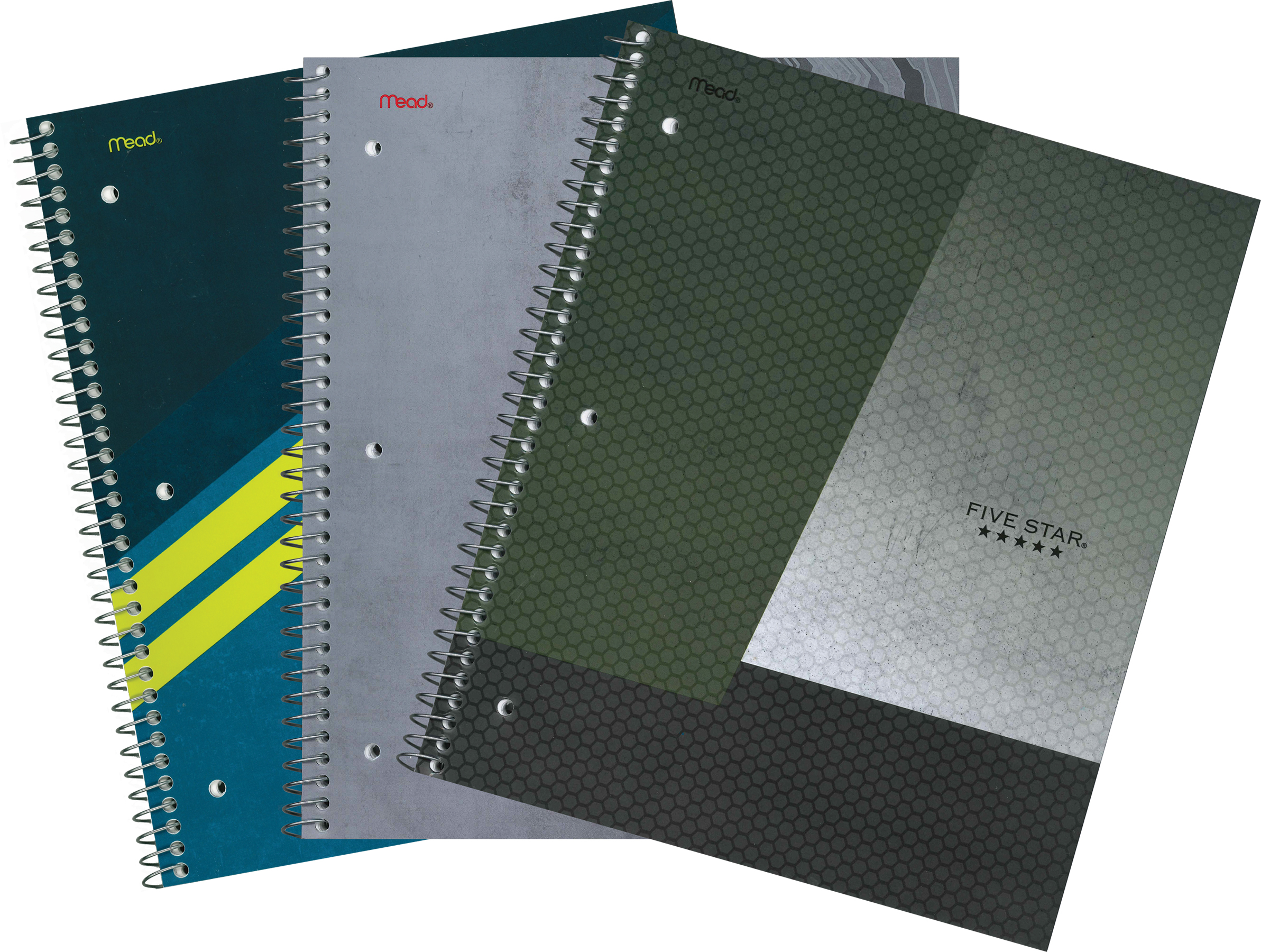 Five Star Graphics Wirebound, 1-Subject Notebook, 11" X 8-1/2", 100 ...