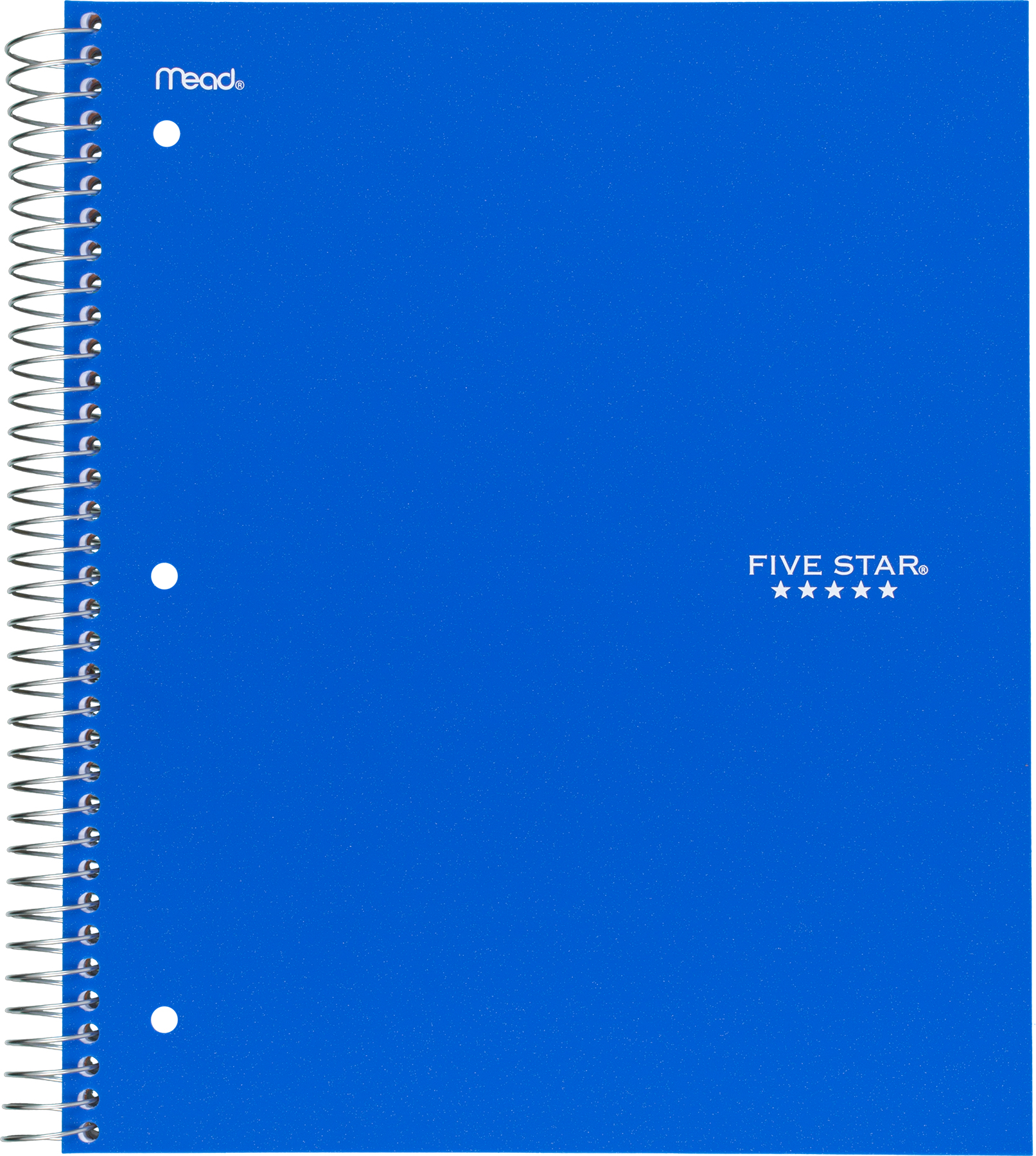Five Star Heavyweight Quad Ruled Notebook, 3 Hole Punched, 11" X 8-1/2 ...