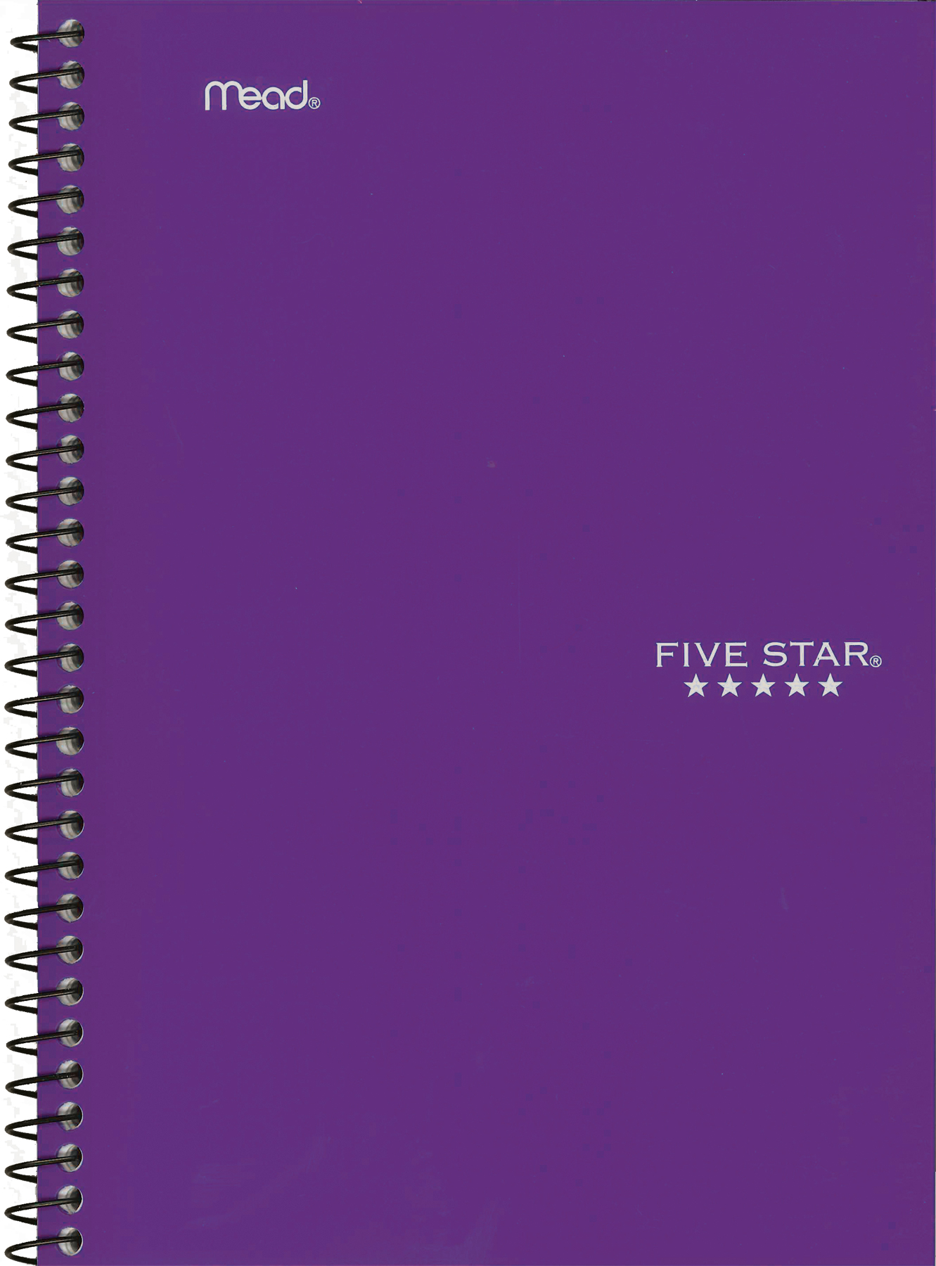Five Star Wirebound, 1-Subject Premium Heavy Weight Notebook, 9-1/2" X ...