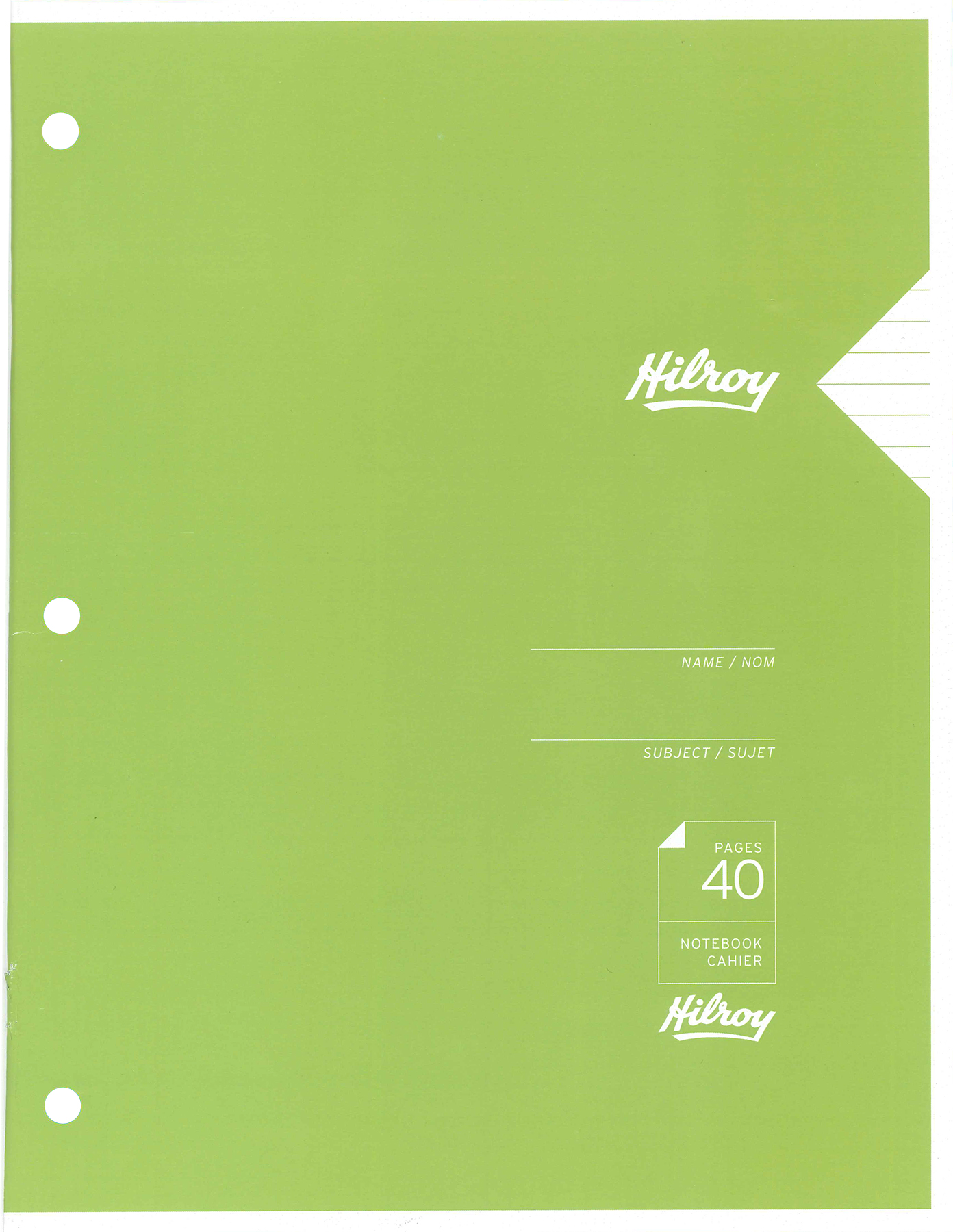 Hilroy Project Book, 40 Pages, Ruled - ACCO Canada