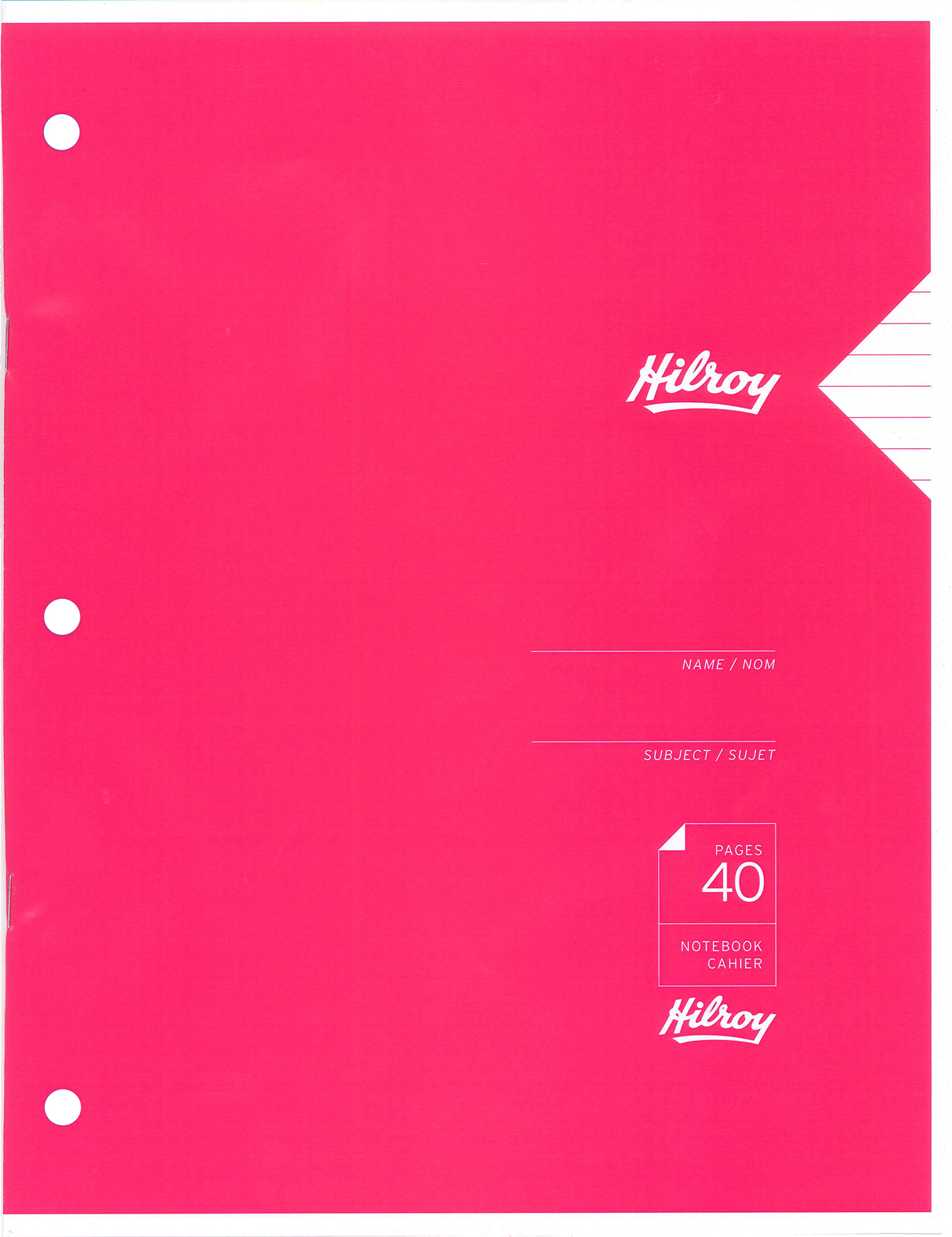 Hilroy Project Book, 40 Pages, Ruled - ACCO Canada
