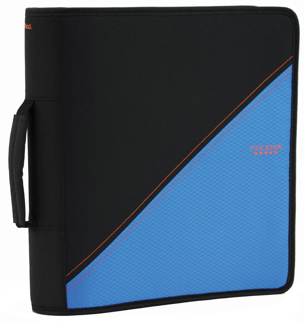Five Star 3-Inch D-Ring Zipper Binder With Handle - ACCO Canada
