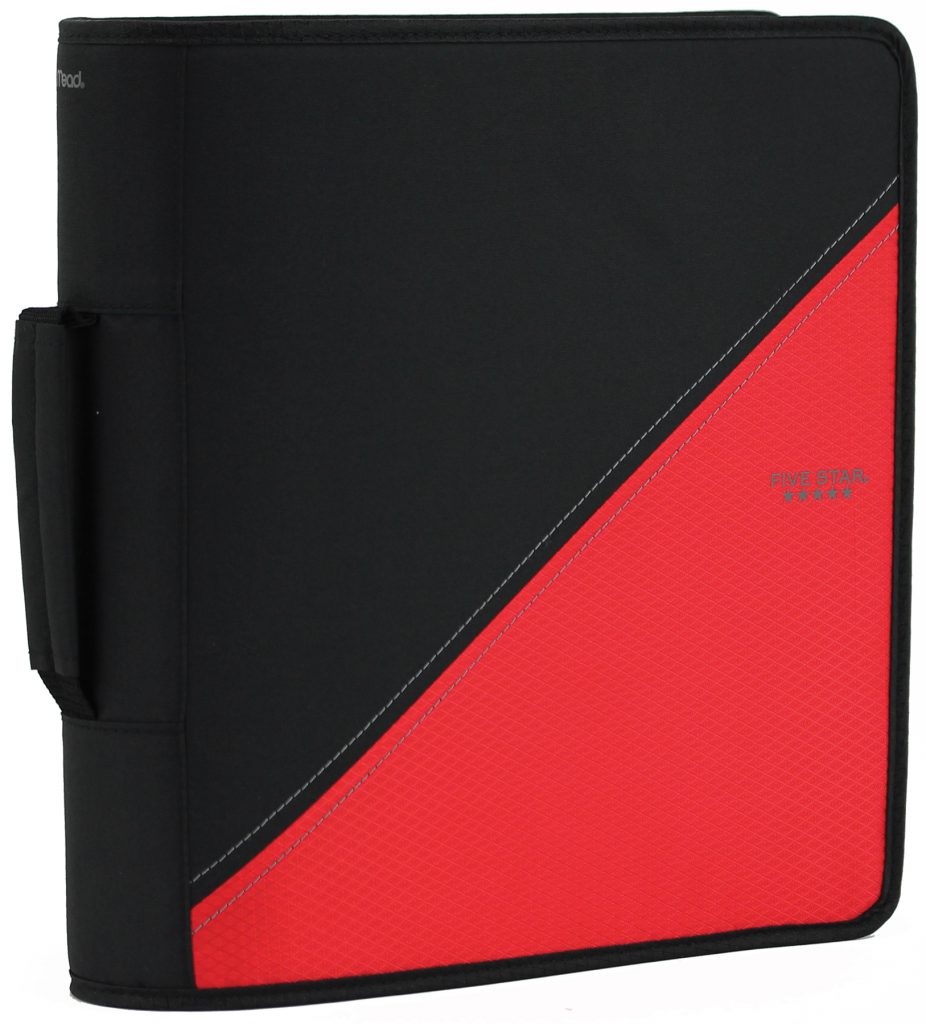 Five Star 3-Inch D-Ring Zipper Binder With Handle - ACCO Canada