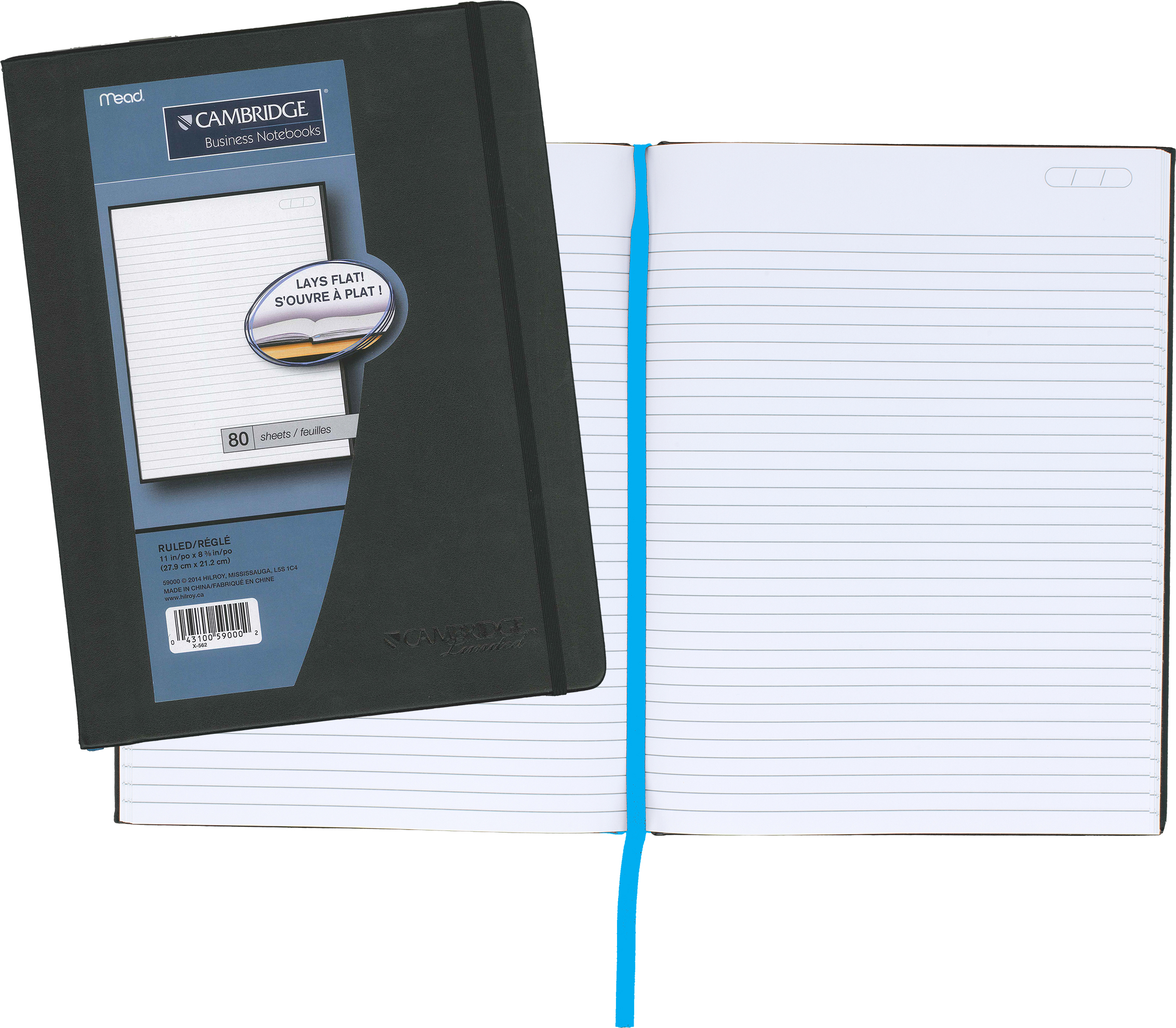 Cambridge® Lay Flat Business Notebook - ACCO Canada