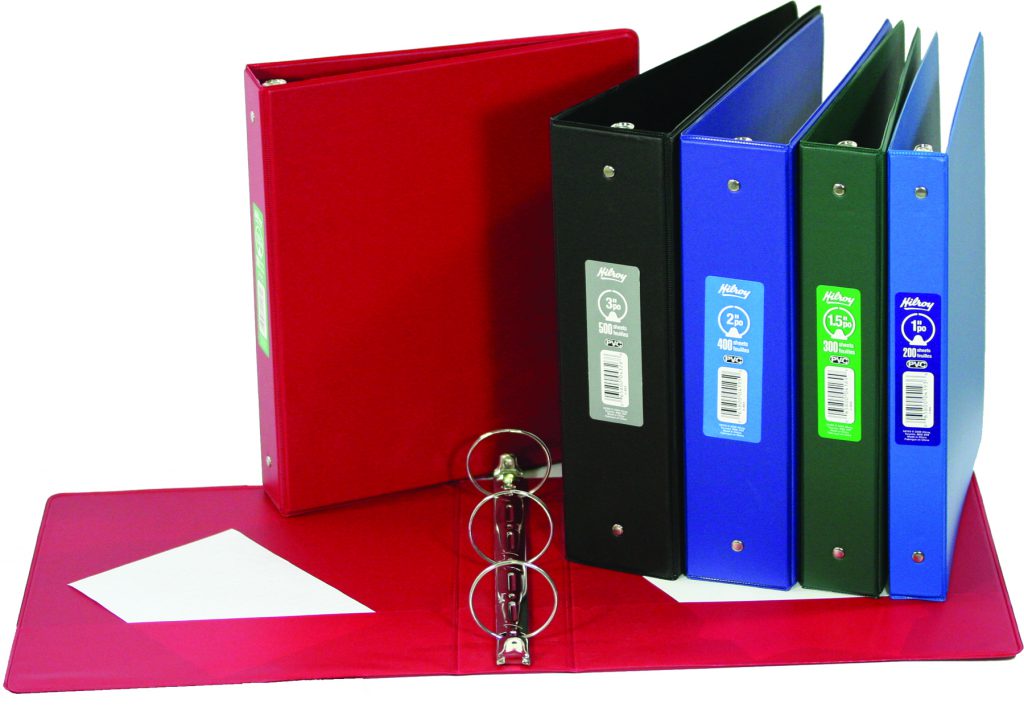 Hilroy 2 Inch School Binder, 11 X 8.5 Inches, Assorted Colours - ACCO ...