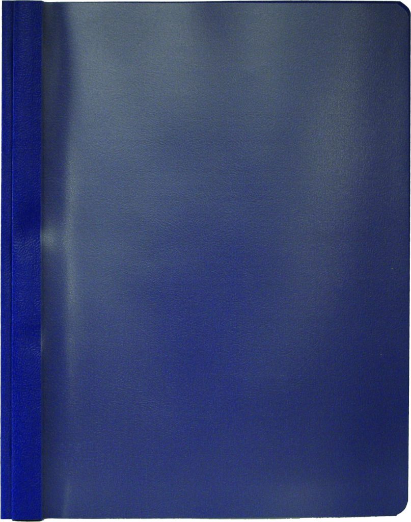 Hilroy Dark Blue Clear Front Report Cover - ACCO Canada
