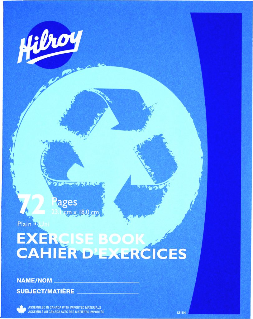 Hilroy Recycled Stitchbook, 72 pages, Plain Paper - ACCO Canada