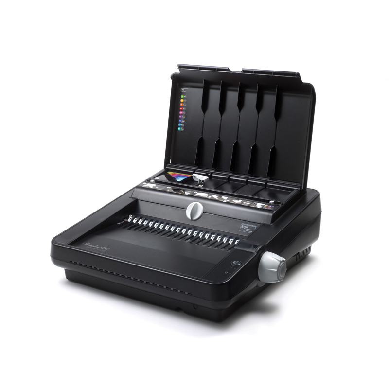GBC® CombBind® C450E Precision Punch Electric Binding System, Binds 500 ...
