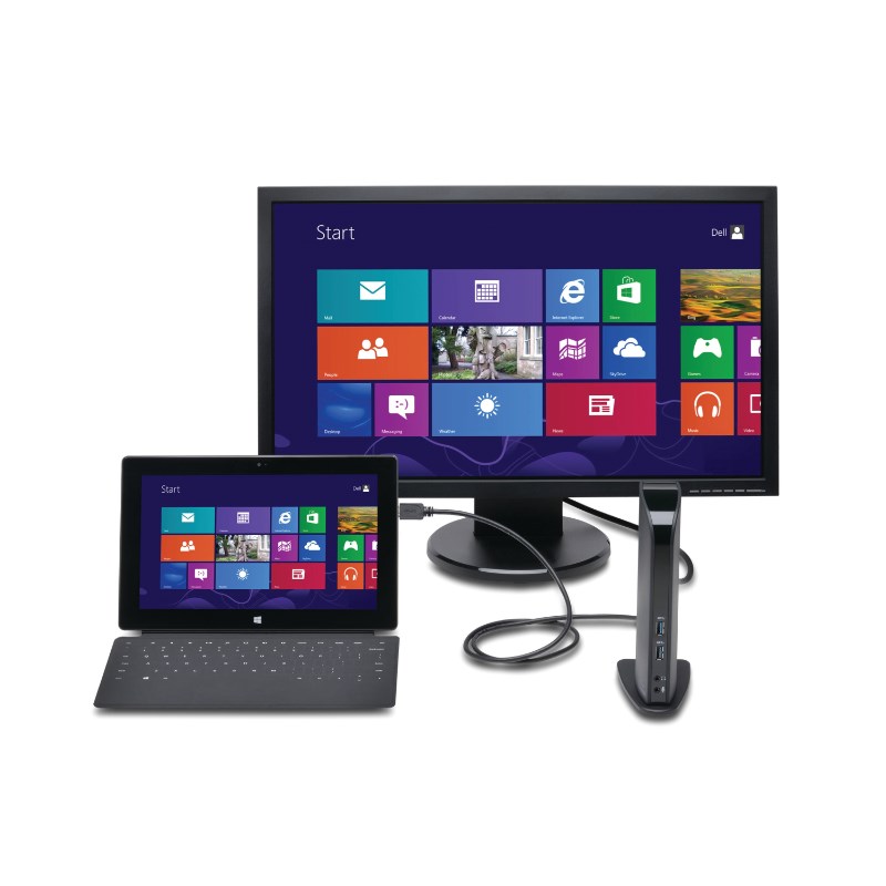 USB 3.0 Docking Station with DUAL DVI/HDMI/VGA - ACCO Canada