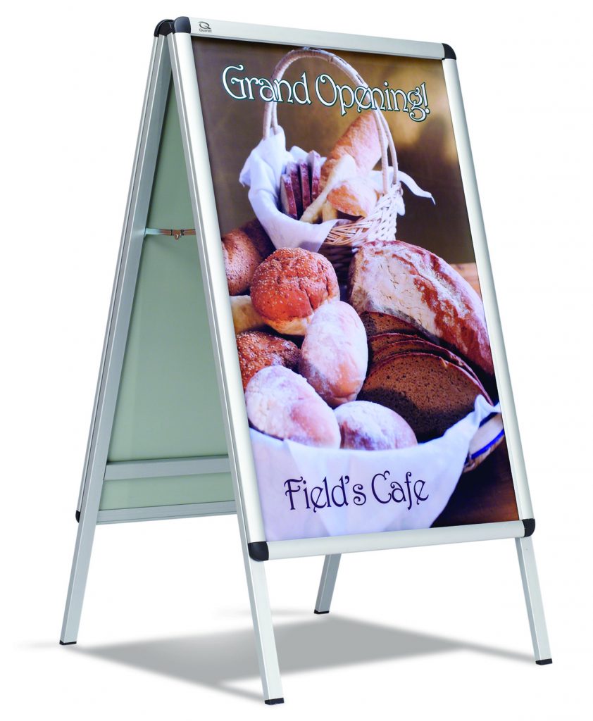 Quartet® Improv™ Clip Frame, Sign, A-Frame, 2' x 3' - ACCO Canada