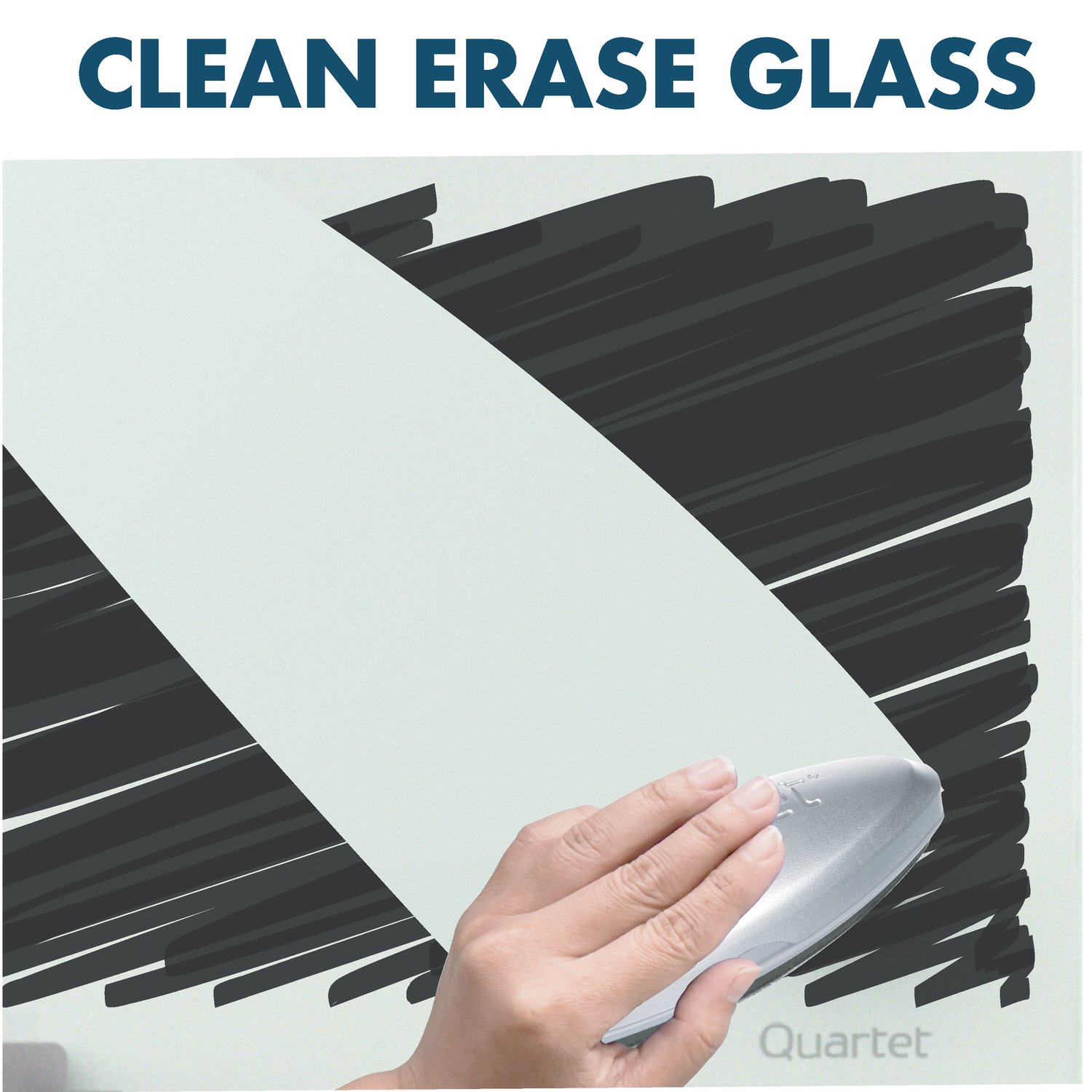 Quartet® Infinity™ Magnetic Cubicle Glass Board, 24" x 14" - ACCO Canada