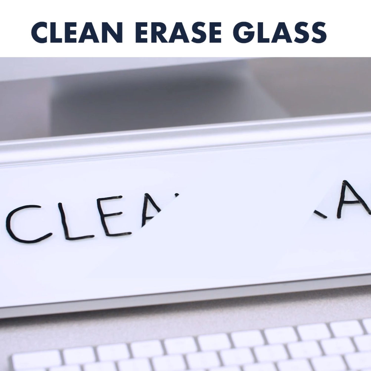 Quartet® Desktop Glass™ Dry-Erase Pad, 18" x 6", White - ACCO Canada