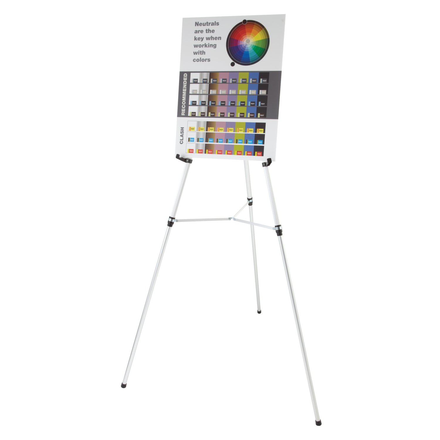 Quartet® Aluminum Heavy-Duty Telescoping Easel - ACCO Canada