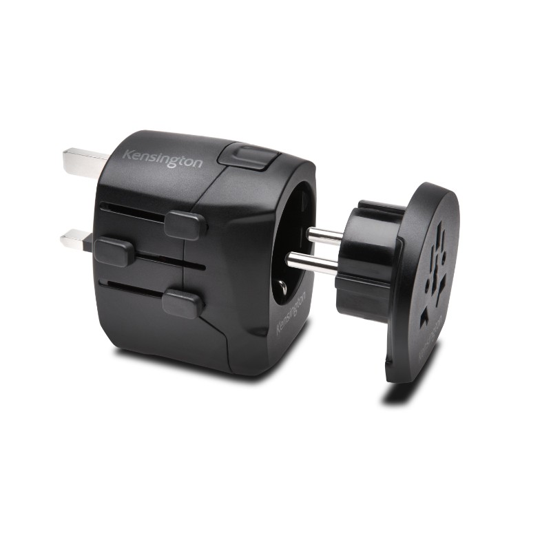 International Travel Adapter – Grounded (3-Prong) with Dual USB Ports ...