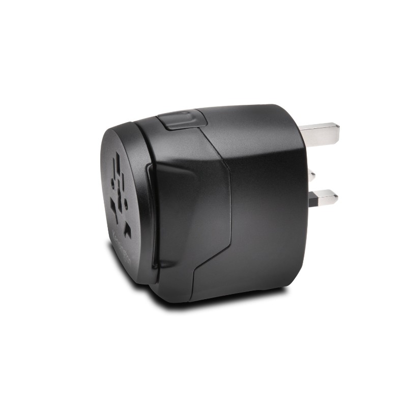 International Travel Adapter – Grounded (3-Prong) with Dual USB Ports ...