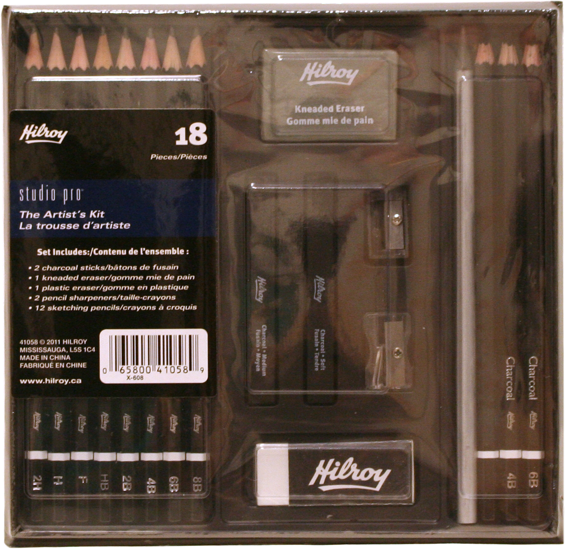 Studio Pro The Artist's 18-Piece Starter Kit, 7-1/2x7-3/4-Inch - ACCO ...