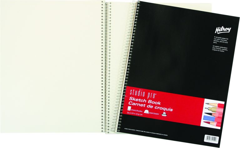 Studio Pro Twin Wire Sketchbook, 11 X 14 Inches, 100 Sheets, Black ...