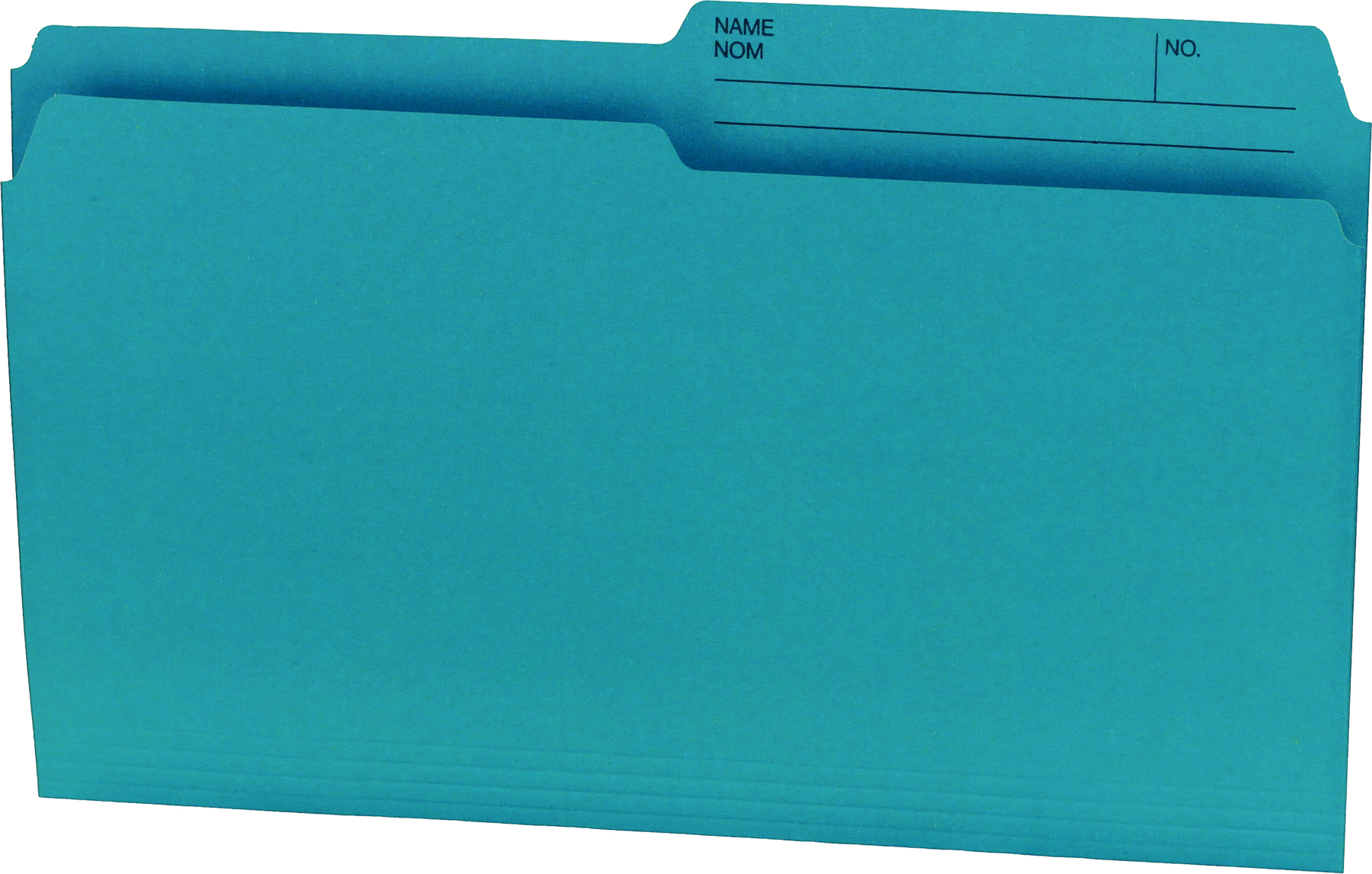 Hilroy Colored File Folders, Legal Size, 10.5 Point, Half Cut ...