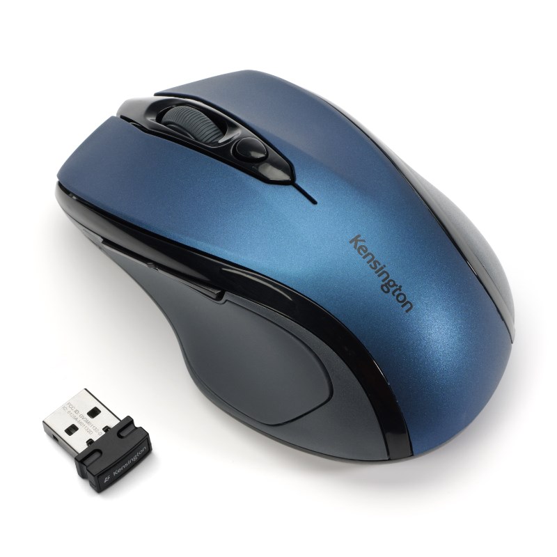 Pro Fit® 2.4Ghz Wireless Mid-Size Mouse - Sapphire Blue - ACCO Canada