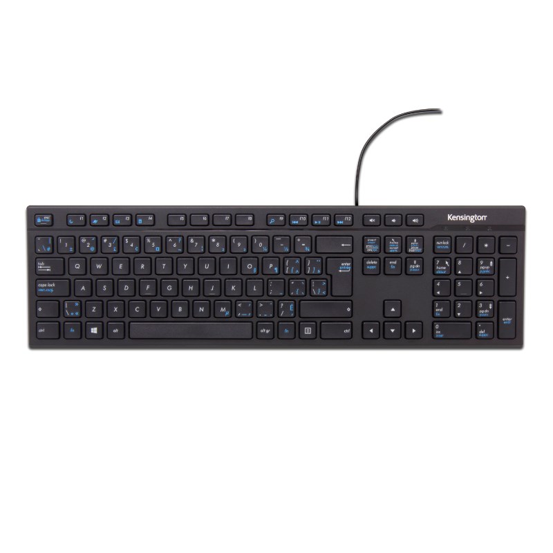 English+Canadian French Bilingual Wired Keyboard - ACCO Canada