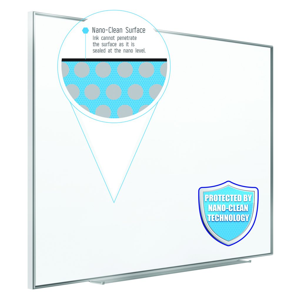 Quartet® Fusion Nano-Clean™ Magnetic Whiteboard, 8' x 4' - ACCO Canada