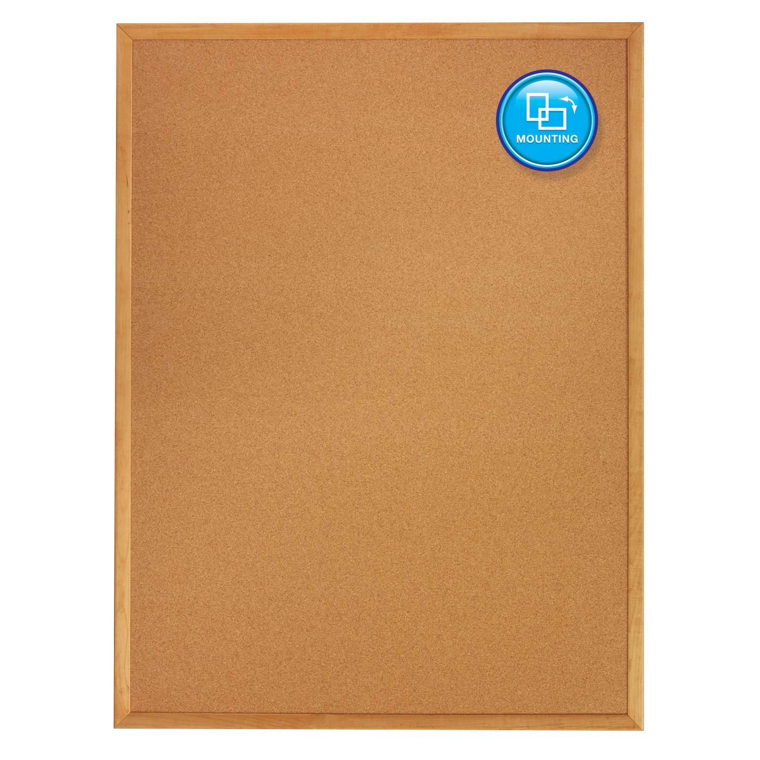 Quartet® Standard Cork Bulletin Board, Oak Finish Frame, 8' x 4' - ACCO ...
