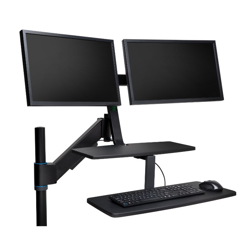Smartfit® Sit/Stand Dual Monitor Workstation - ACCO Canada