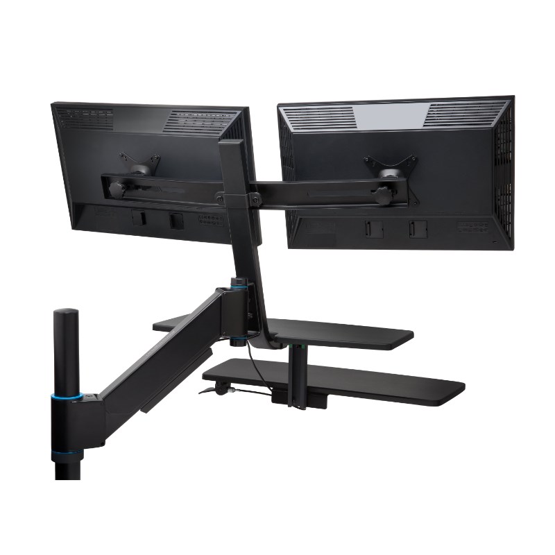 Smartfit® Sit/Stand Dual Monitor Workstation - ACCO Canada