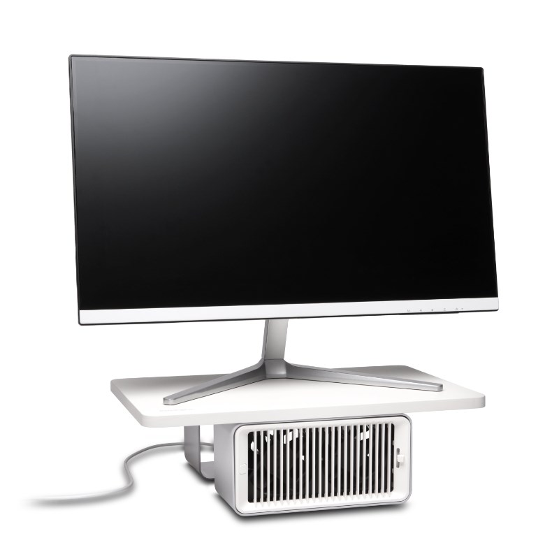 Coolview™ Wellness Monitor Stand With Desk Fan - ACCO Canada