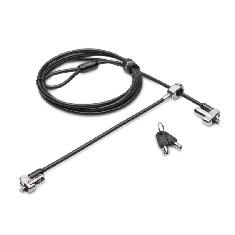 N17 Keyed Dual Head Laptop Lock For Dell® Wedge Slot - ACCO Canada