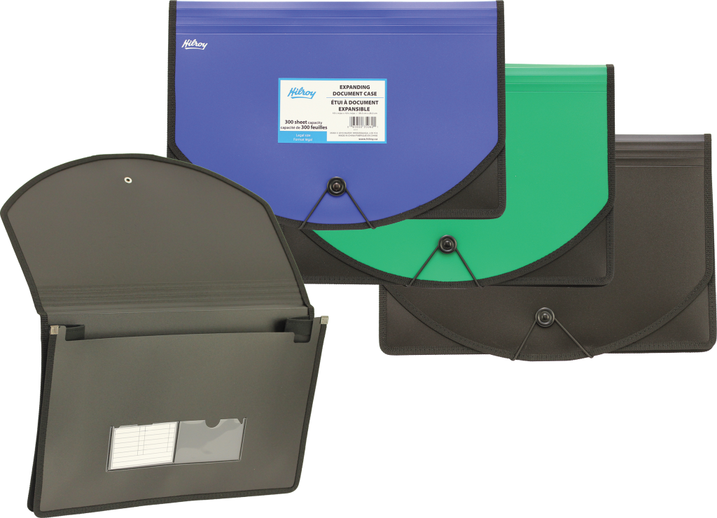 Hilroy Poly Expanding Document Case - ACCO Canada