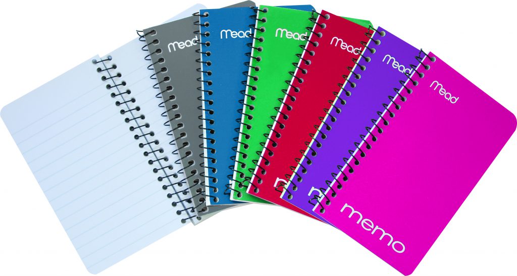Mead Wirebound Memo Books - Open Side - ACCO Canada