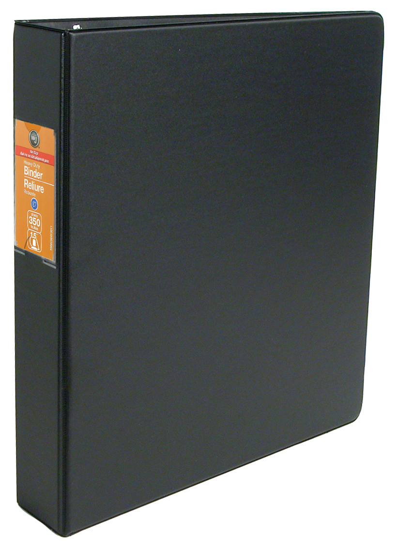 Heavy Duty Wilson Jones® ENVI P800 Versatile D-Ring Binders Black ...