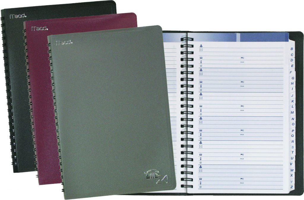 Mead Telephone/Address Book - Large - ACCO Canada