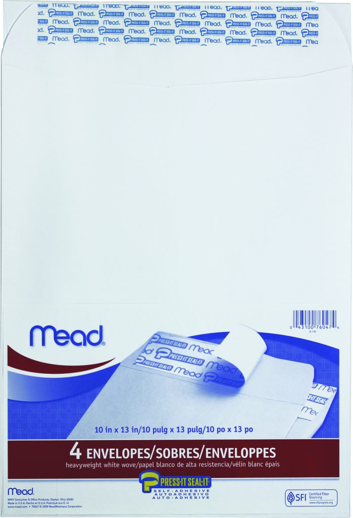 Mead Press-It Seal-It Envelopes - ACCO Canada