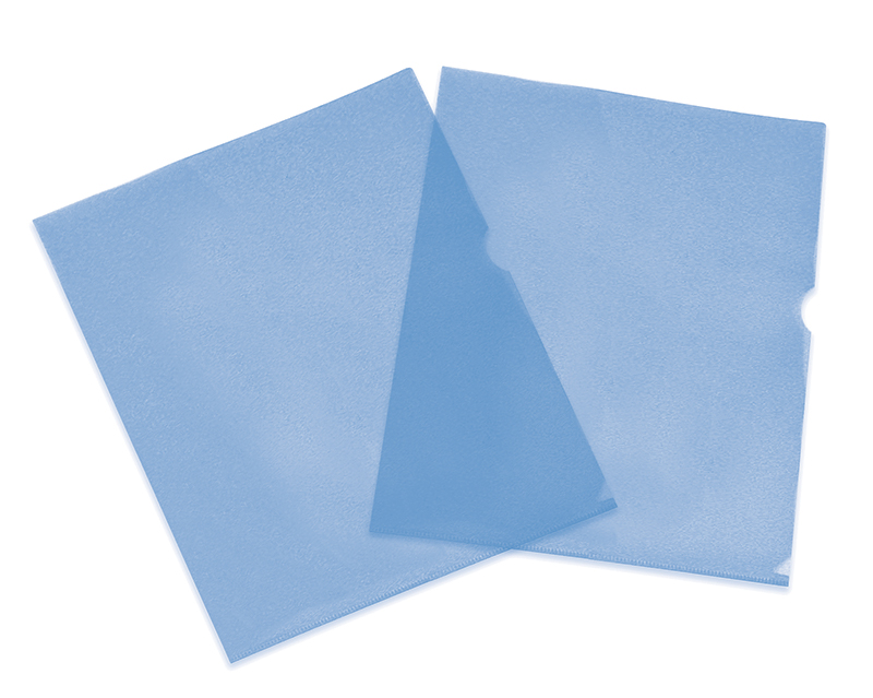 Plastic Sleeves and Project Folders Blue - ACCO Canada