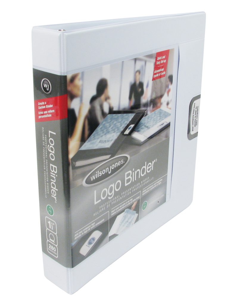 Professional Wilson Jones® Logo Binder™ White - ACCO Canada