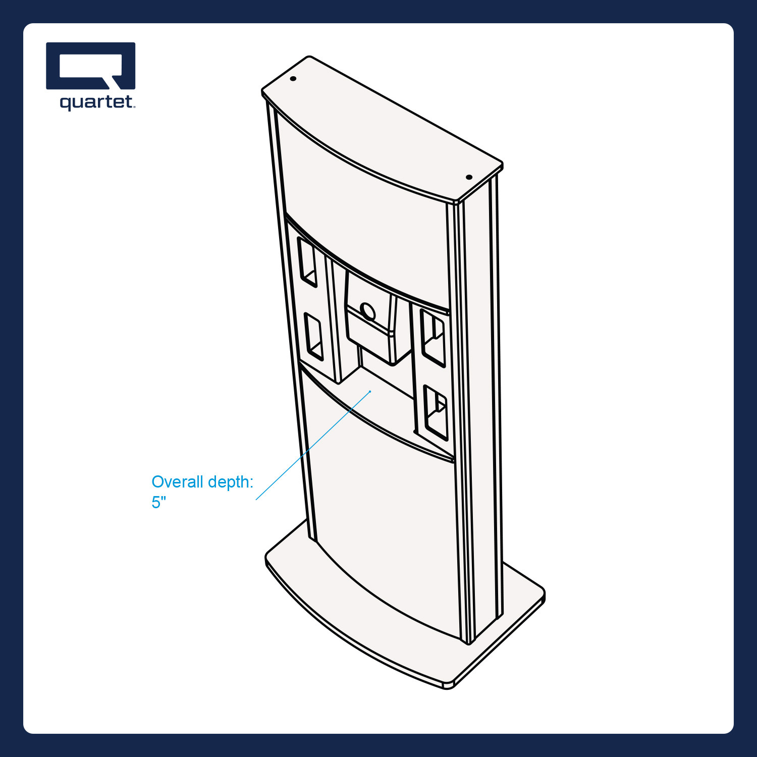 Quartet® Infection Control Kiosk - ACCO Canada
