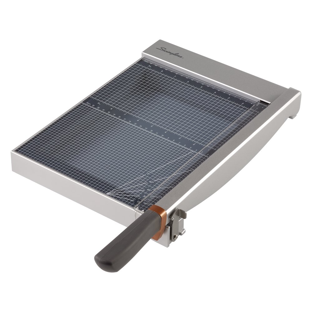 Swingline® ClassicCut® 1225G Guillotine Trimmer with EdgeGlow™, Glass ...