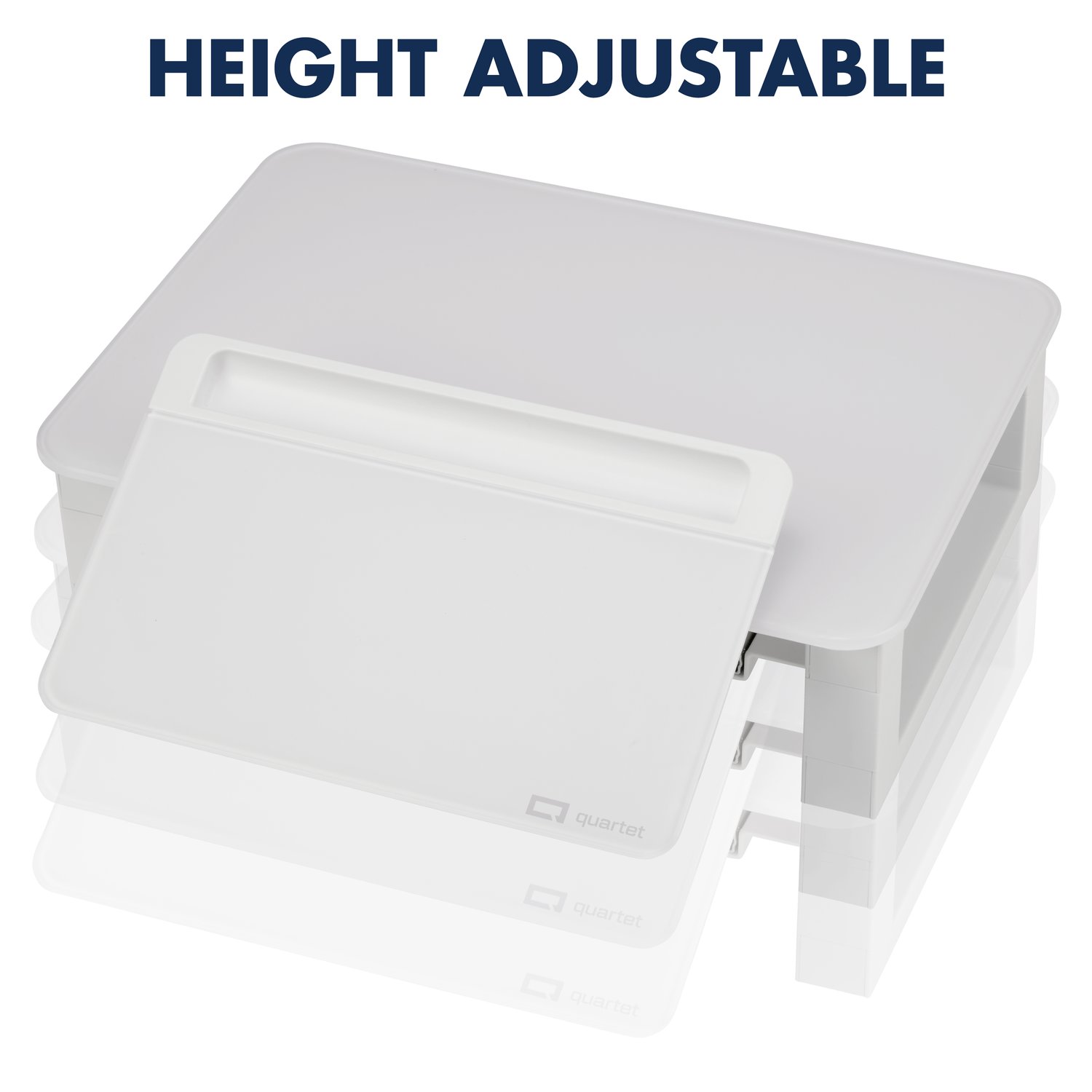 Quartet® Desktop Glass™ Monitor Riser - ACCO Canada