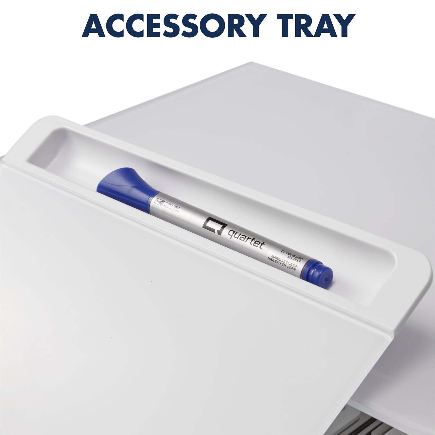 Quartet® Desktop Glass™ Monitor Riser - ACCO Canada