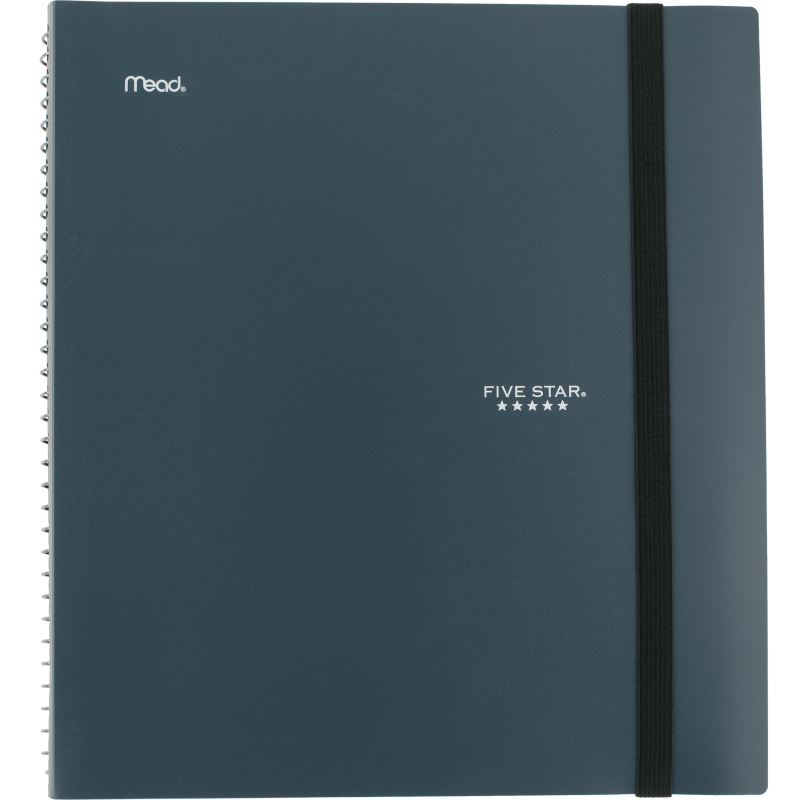 Five Star® Premium 3 Subject Notebook, Slate - ACCO Canada