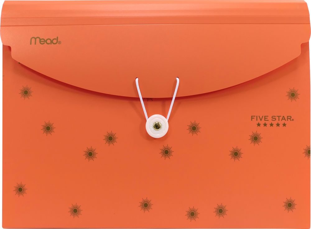 Five Star® Style 6-Pocket Expanding File , Asst. - ACCO Canada