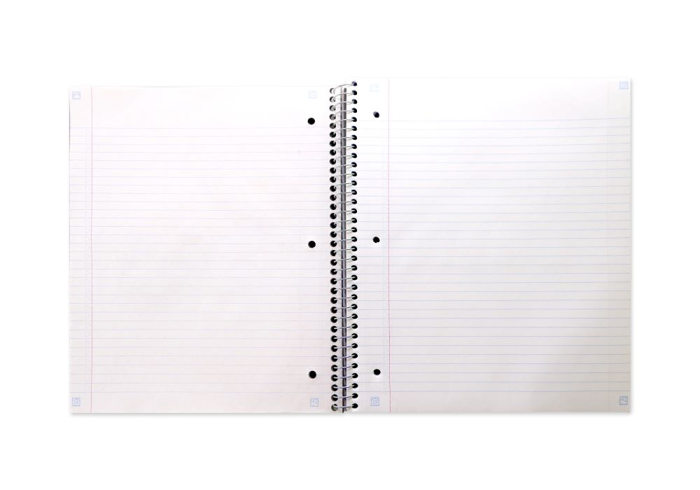 Five Star® Wirebound Notebook, 3 Subject, College Ruled, 10.5" x 8 ...