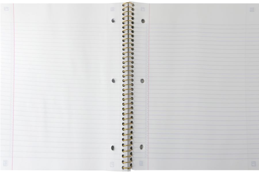 Five Star fashion notebook Horizontal Heathered stripes, 80ct - ACCO Canada
