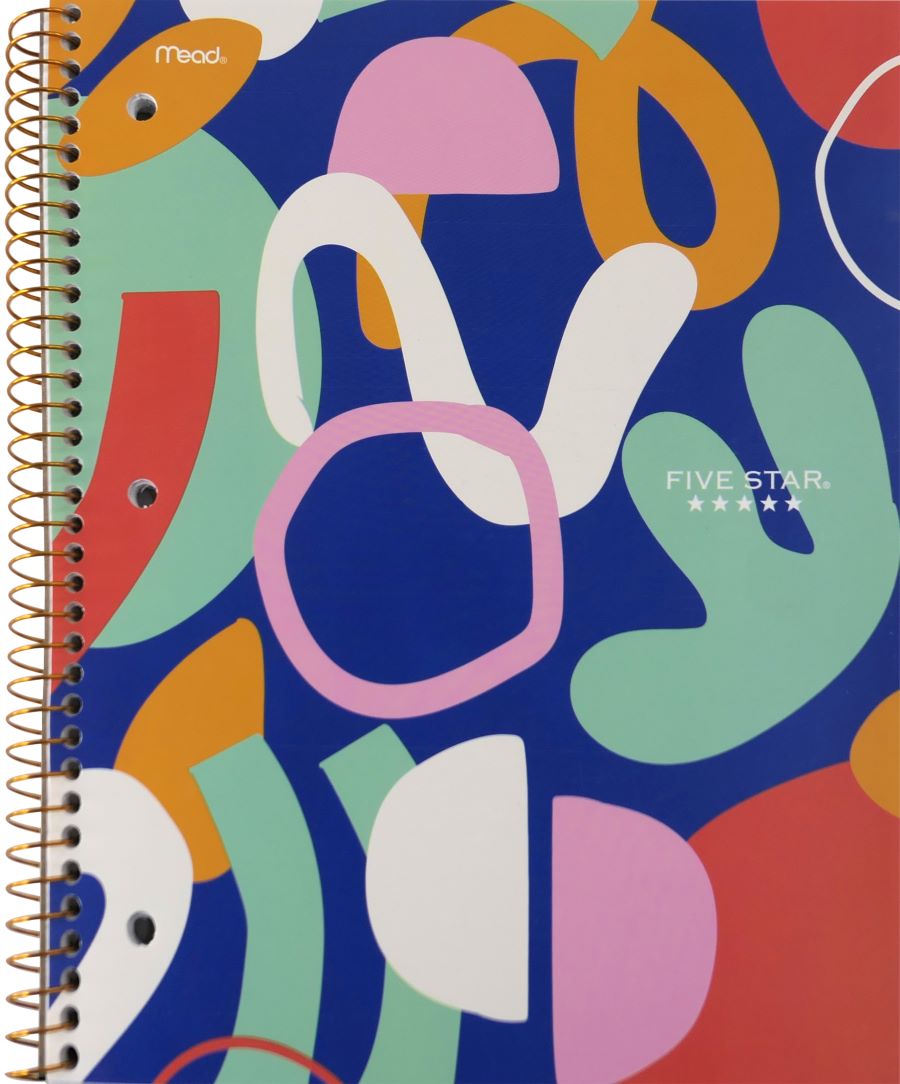 Five Star fashion notebook Impressionist, 80ct - ACCO Canada