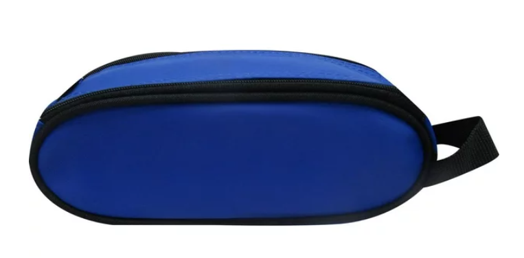 Hilroy Duel Zipper Pencil Pouch- Purple, Blue, Black - ACCO Canada
