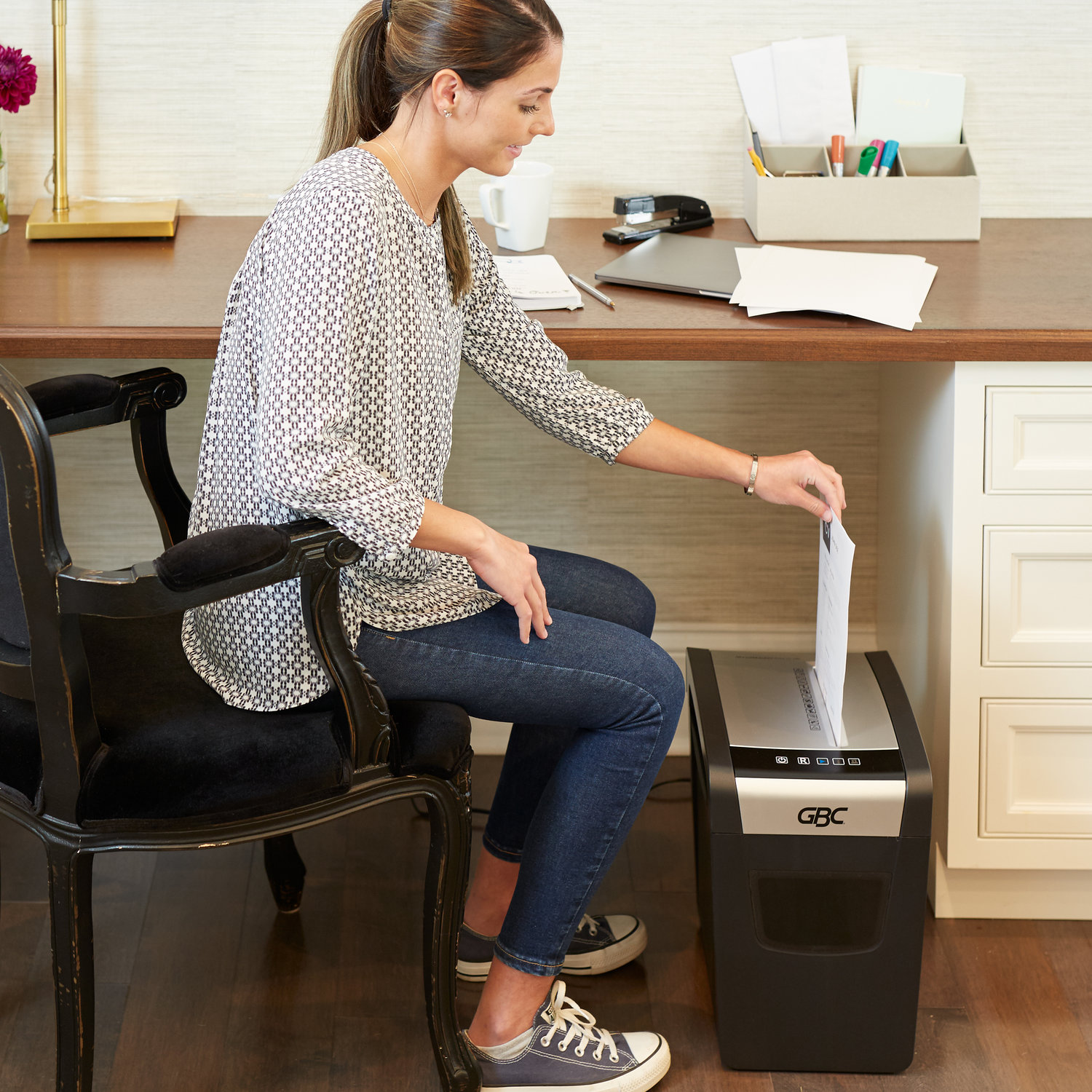 Déchiqueteuse ShredMaster™ PSX12-06 Slim Line GBC® - ACCO Canada